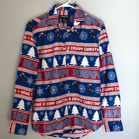 Suitmeister | Shirts | Suitmeister South Park Mr Hanky All Over Print ...